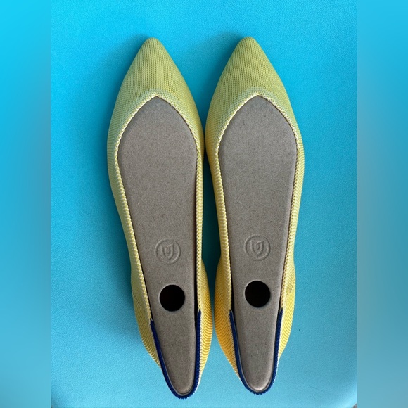 Rothy's | Shoes | Rothys Yellow Point Flats | Poshmark